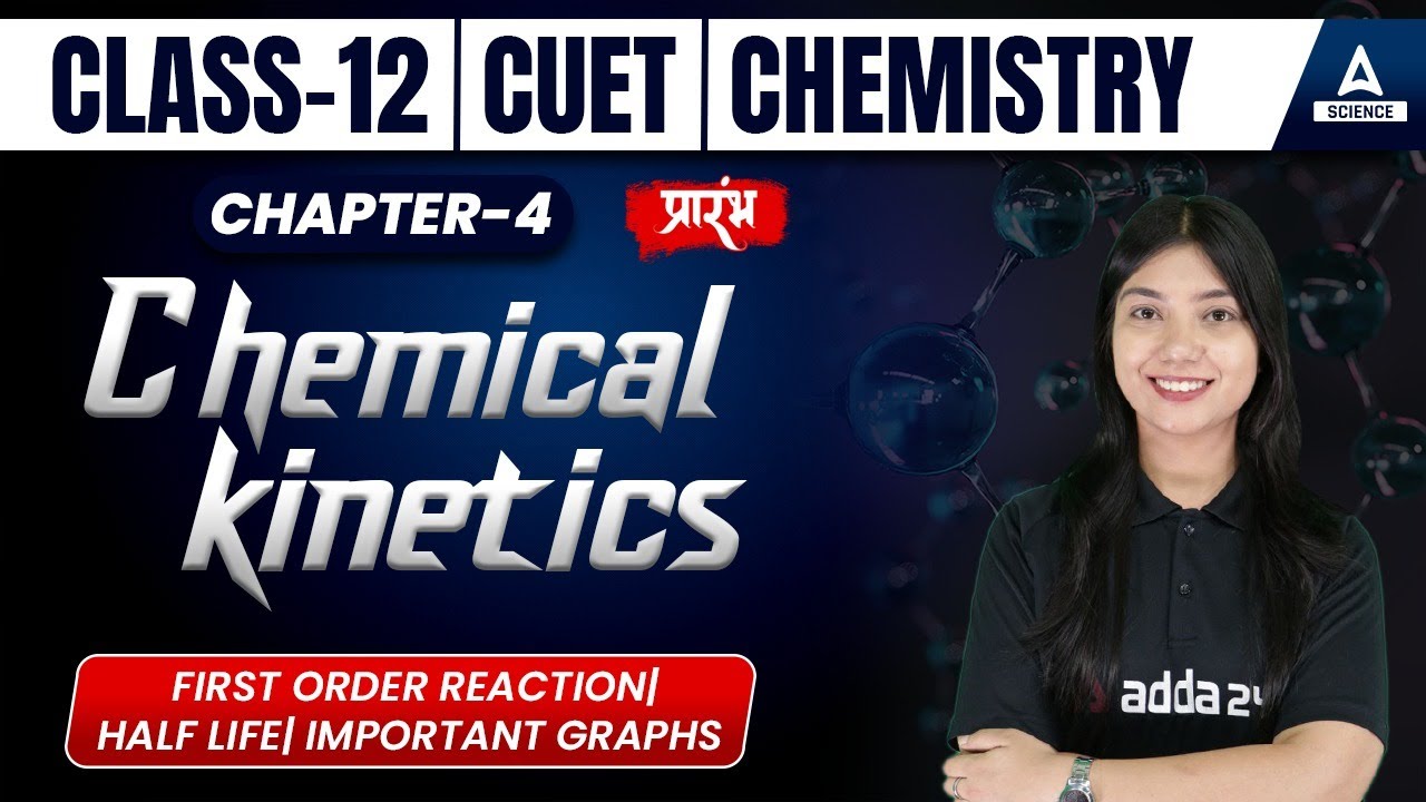 First Order Reaction Half Life Graph | Class 12 Chemical Kinetics ...
