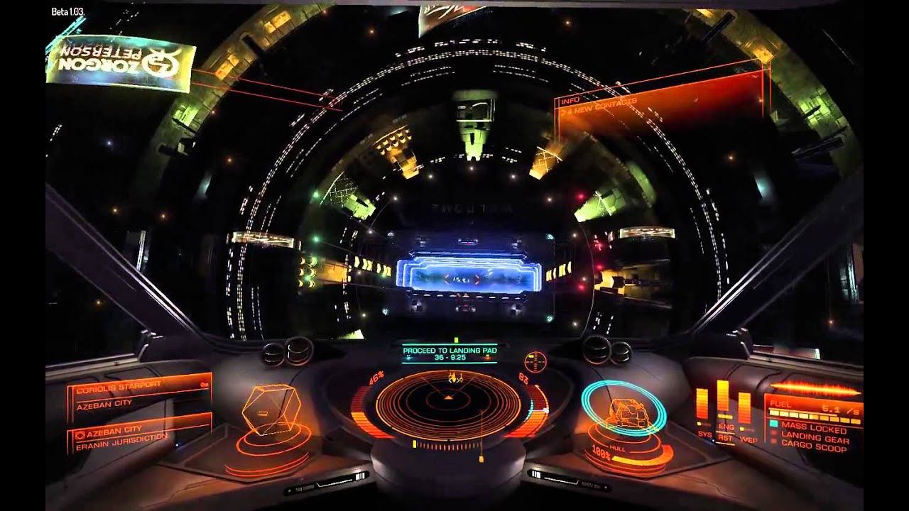 Elite Dangerous: - Docking - Manual with Thristmaster T-Flight HOTAS ...