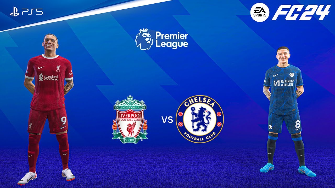 FIFA 24 - Liverpool vs Chelsea | Premier League 23/24 Full Match | PS5 ...