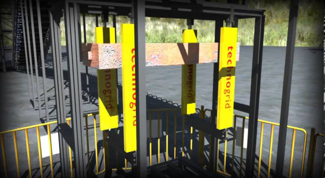 TECHNOGRID Counterweight Arresting - Horne Group - YouTube