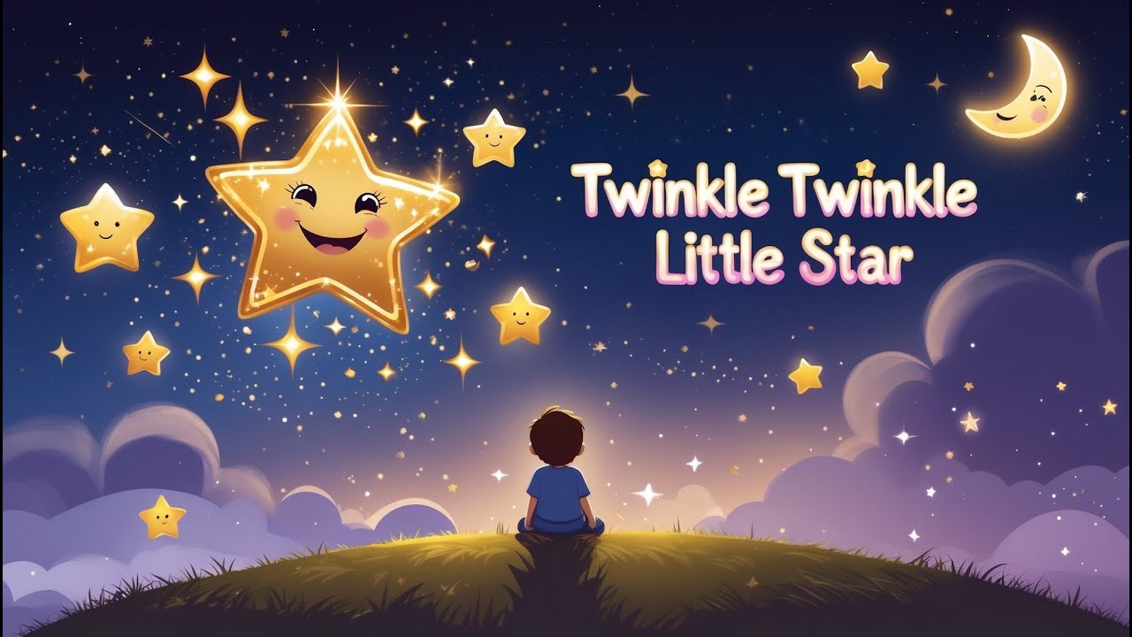 Twinkle Twinkle Little Star | Popular Kids Song | Nursery Rhymes for ...