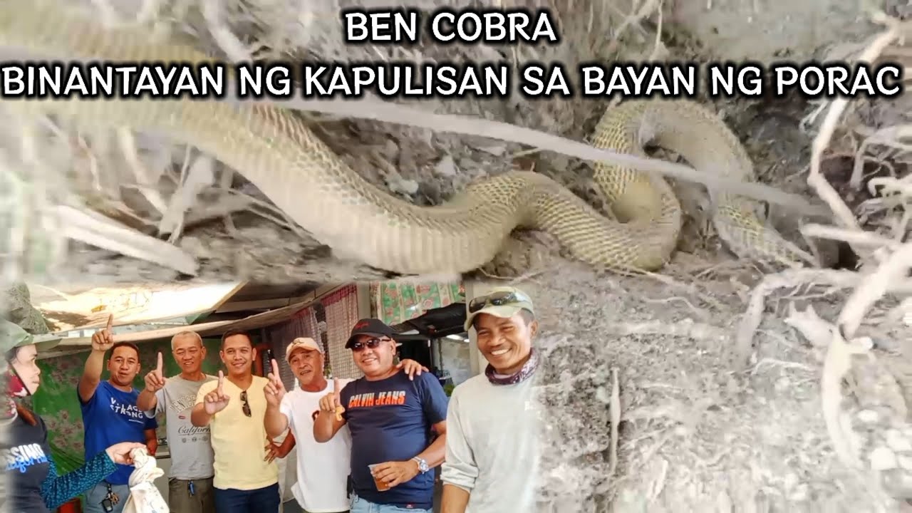 Ben Cobra binantayan ng kapulisan sa bayan ng Porac, Pampanga - YouTube