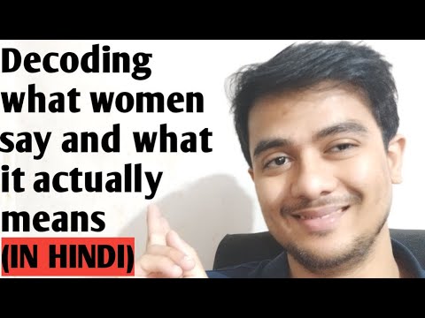 What women say and what it actually means|Womanese|Decoding women's language|Womens secret ...