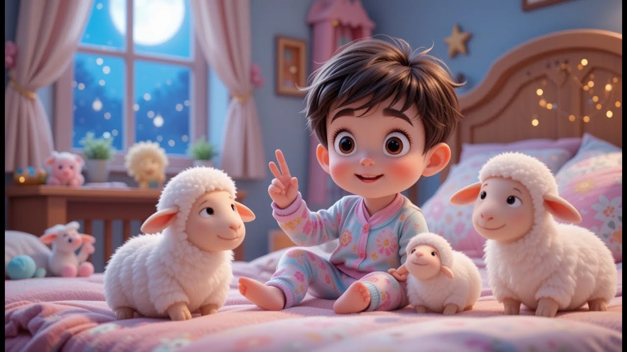 Let’s Count Sheep and Fall Asleep! Rhyme Song | Popular Nursery Rhyme ...