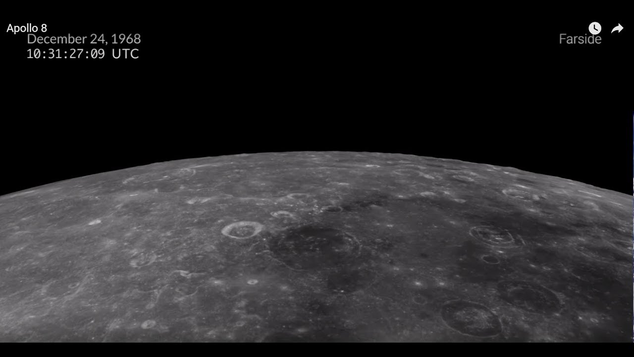 Apollo 8 / Structures Found On The Far Side Of The Moon! ~ 3/24/2019 ...