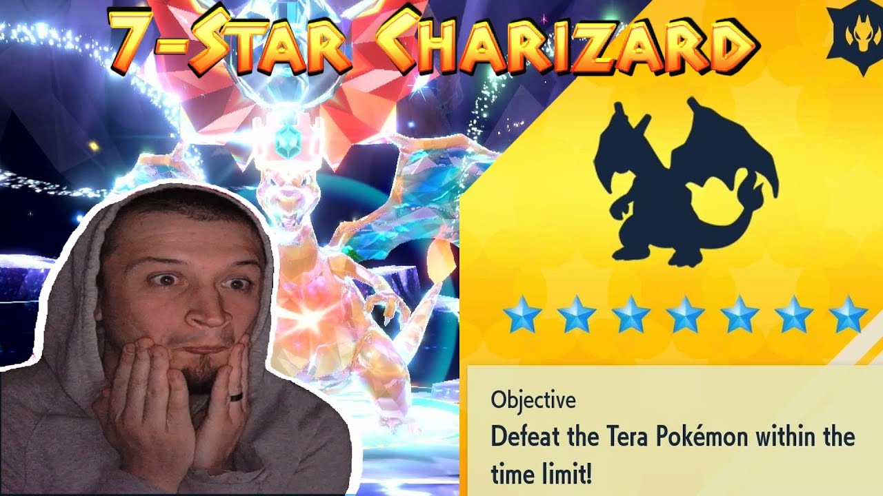 7 STAR TERA CHARIZARD RAID! - Pokemon Violet - YouTube