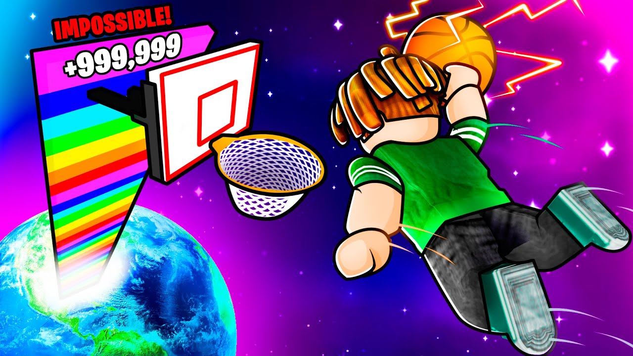 ¡ENCESTÉ en LA CANASTA más ALTA de ROBLOX! 🏀 (Super Dunk) - YouTube