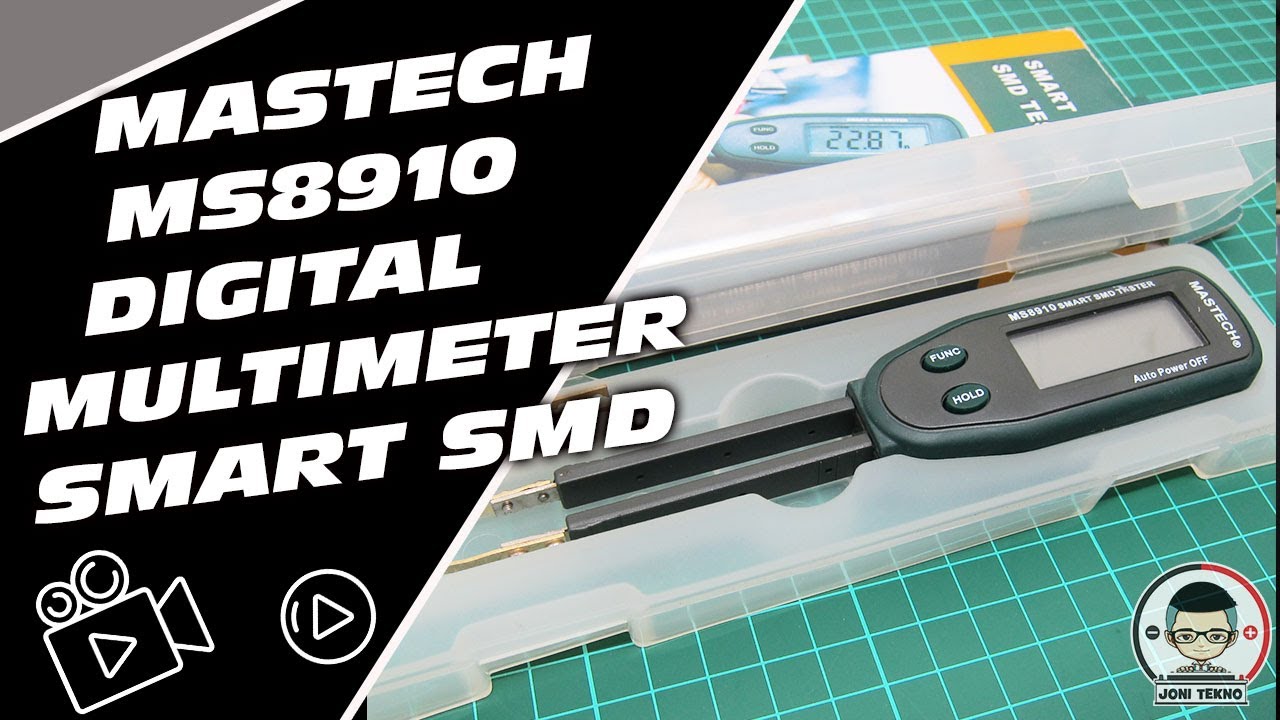 MASTECH MS8910 Digital Multimeter Smart SMD Tester cocok untuk teknisi ...