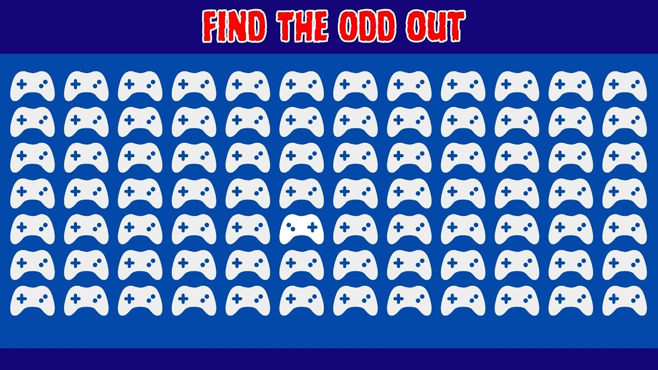 Odd One Out Challenge: Test Your Observation Skills! - YouTube