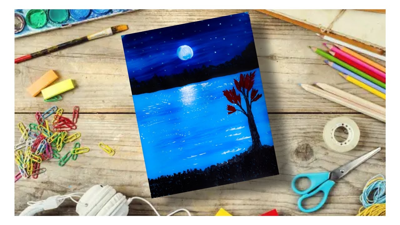 | easy poster colour painting | painting tutorial | - YouTube