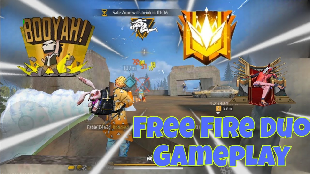 Free Fire Duo Gameplay 14Kills Garena Free Fire Max@RMAFIAYT# ...