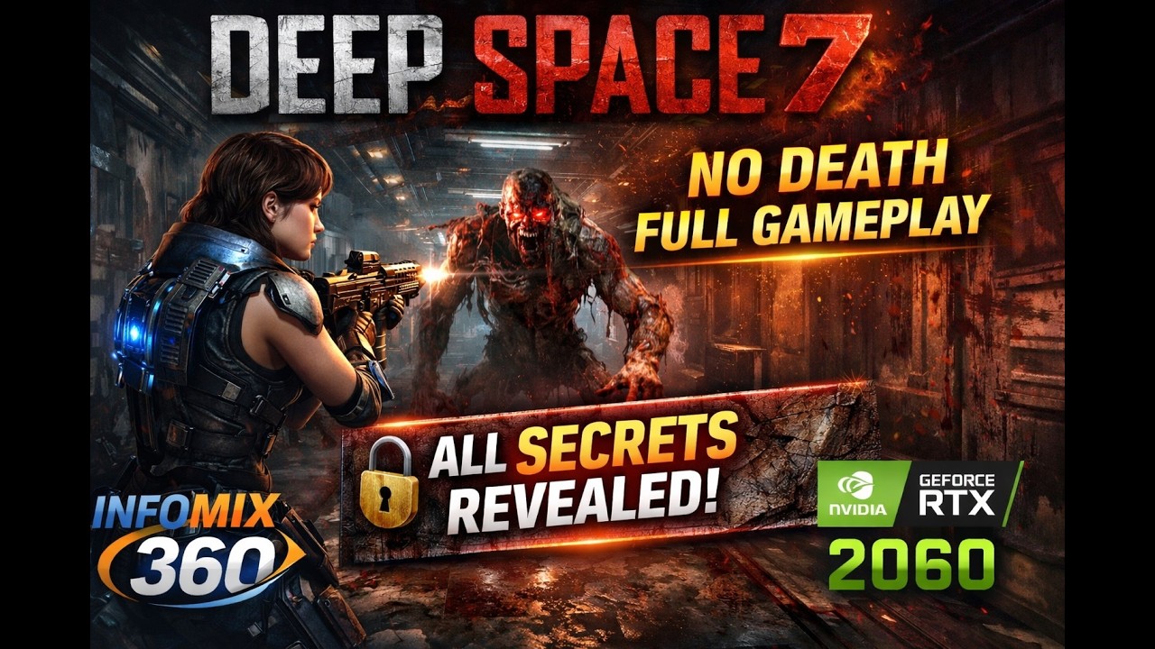 Deep Space 7 Gameplay Demo – Intense Space Horror TPS 🧟‍♀️🔫 | Deep ...