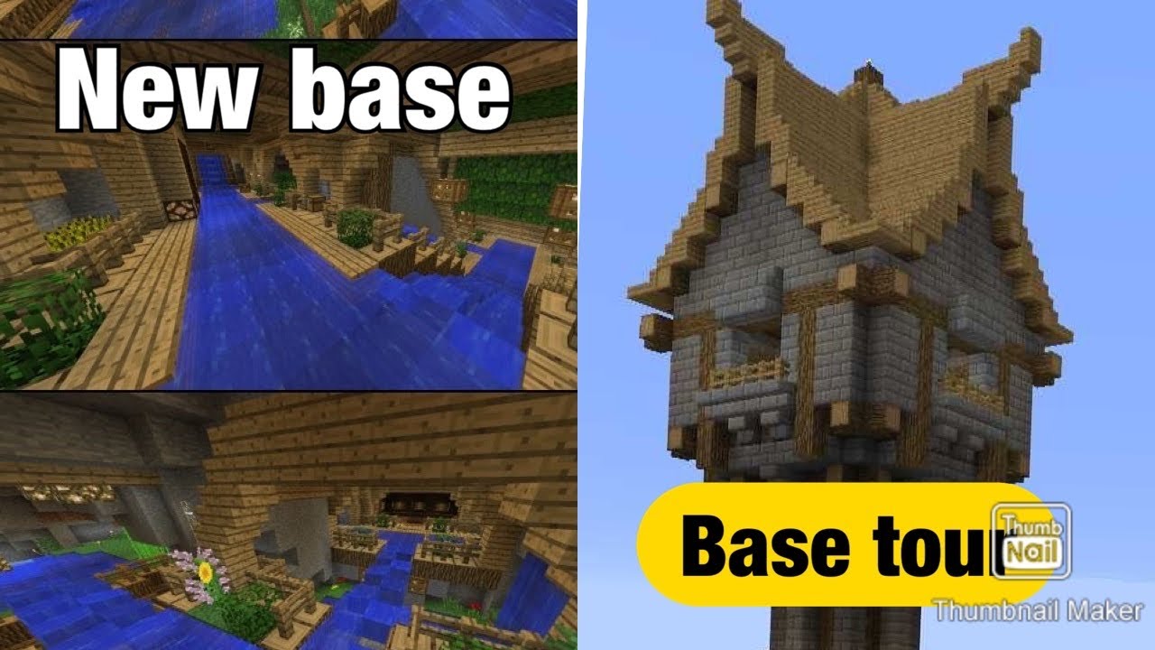Minecraft base tour!?! - YouTube