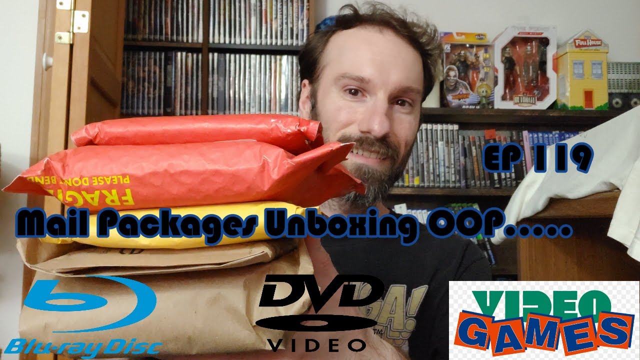 Mail Packages Unboxing OOP Blu Rays DVDs Video Games Episode 119 Movie ...