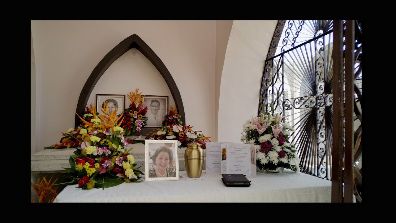 Tranquilina Uyboco Memorial Service - YouTube