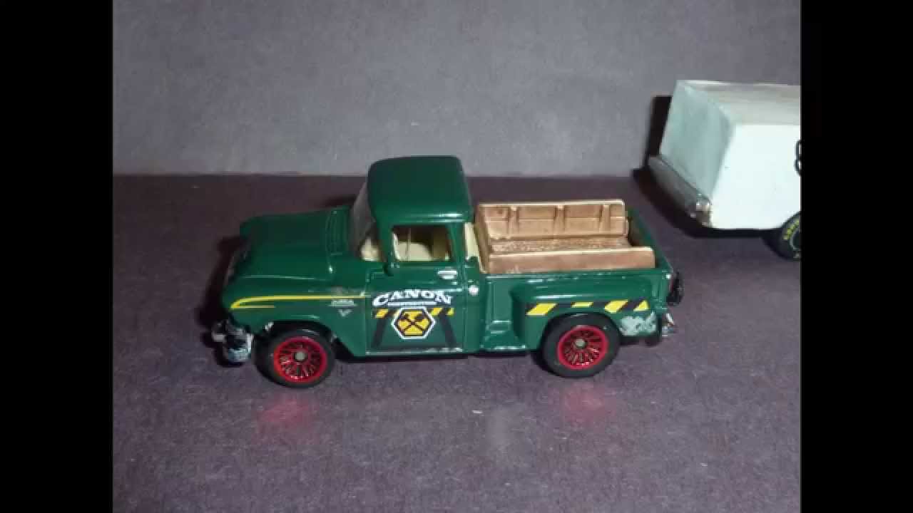 Matchbox '55 Chevy Stepside Upgrades - YouTube