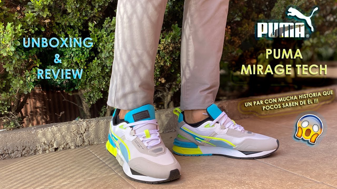 UNBOXING & REVIEW “PUMA MIRAGE TECH“ | Los sneakers modernos de Puma ...