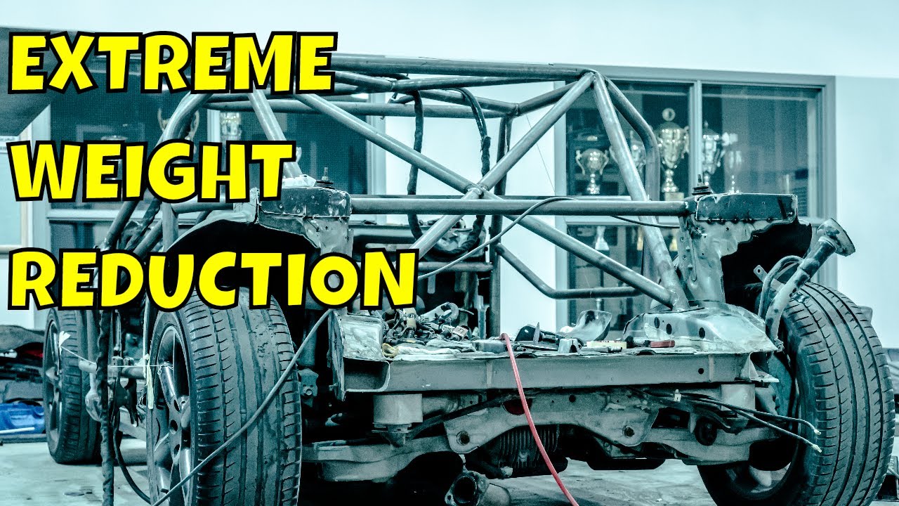 Weight Reduction Done Properly (Death Kart 350z part 6) - YouTube
