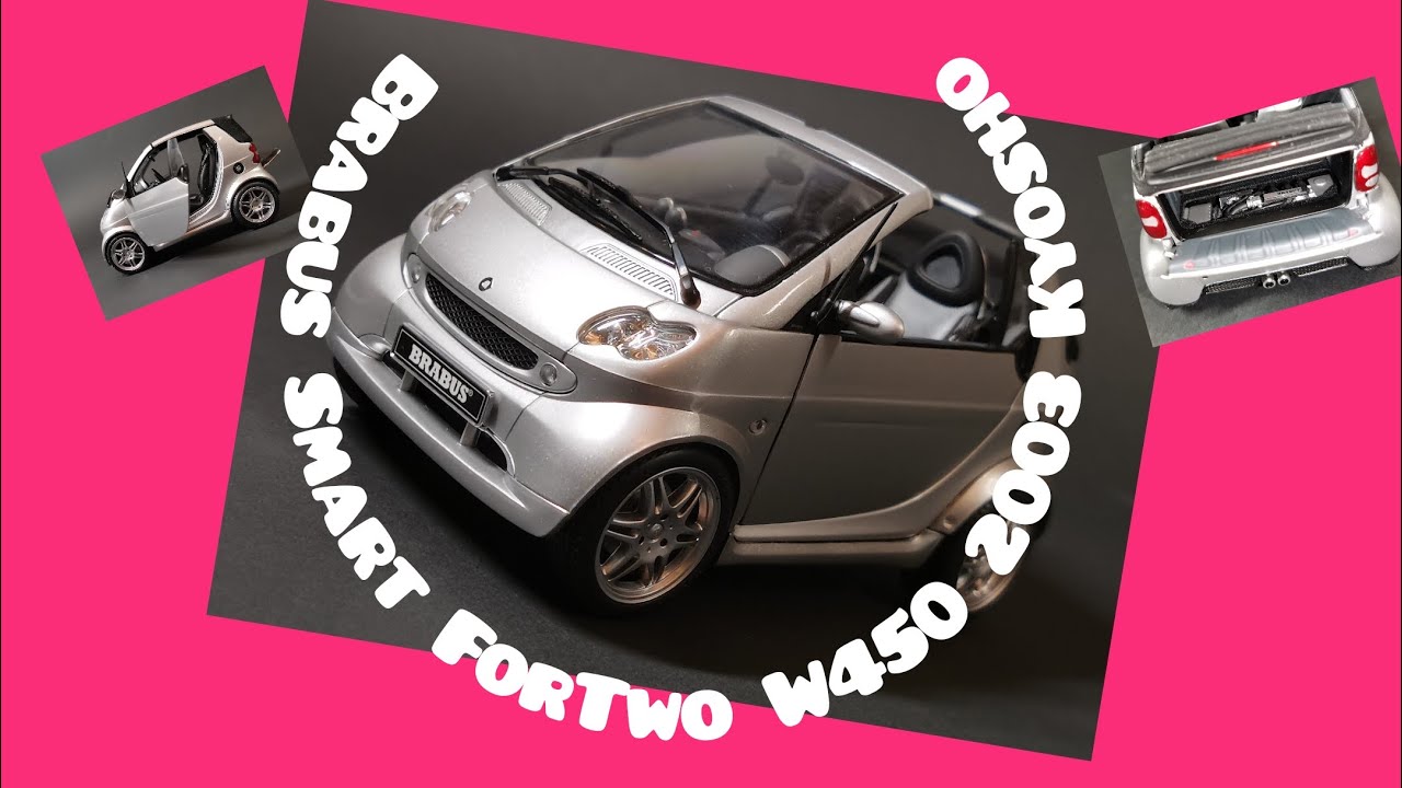 Brabus Smart ForTwo W450 2003 Kyosho - YouTube