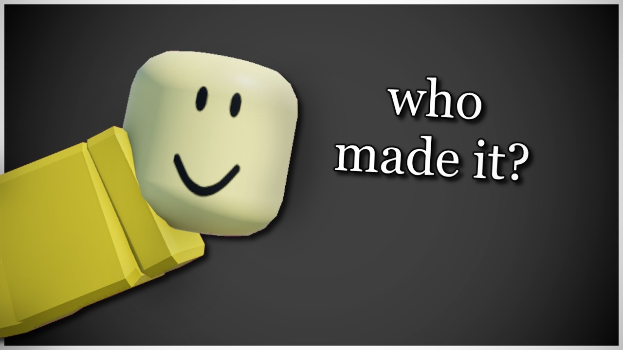 why does nobody know who made roblox's default face? - YouTube