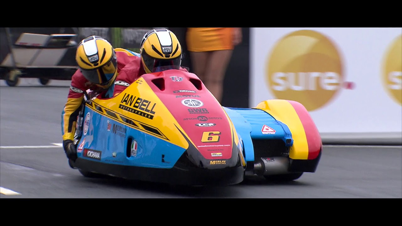 Isle of Man TT - Sidecar Racing Movie - 3 Wheeling Race 2 Start HD ...