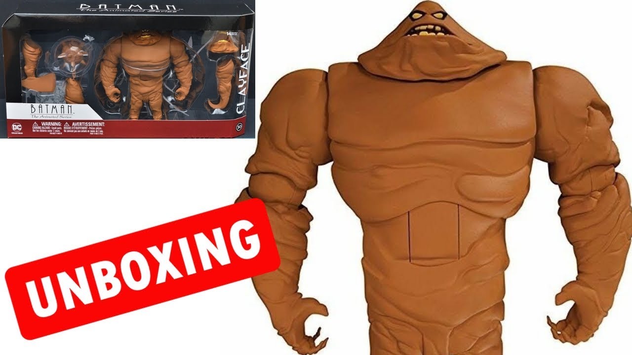 Clayface Action Figure UNBOXING - DC Collectibles Batman The Animated ...