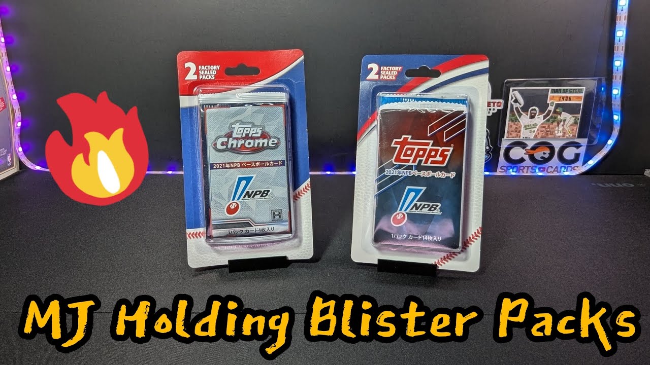 Opening MJ Holding Topps NPB Baseball Blister Packs From Walgreens ...