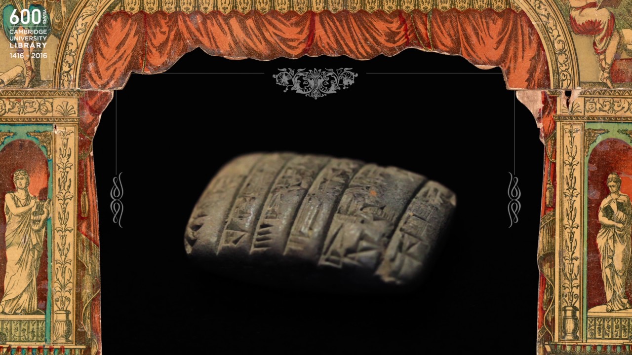 Curious Objects: Sumerian Clay Tablet - YouTube