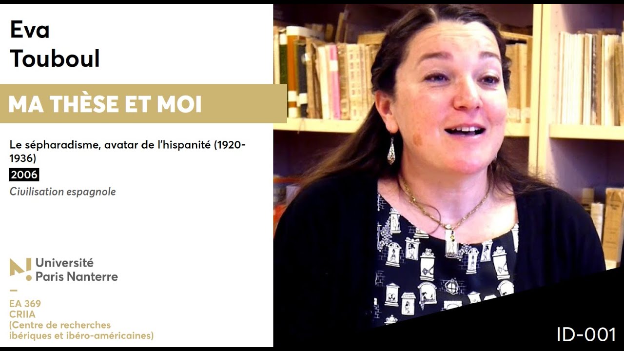 1. Eva Touboul parle de sa thèse - YouTube