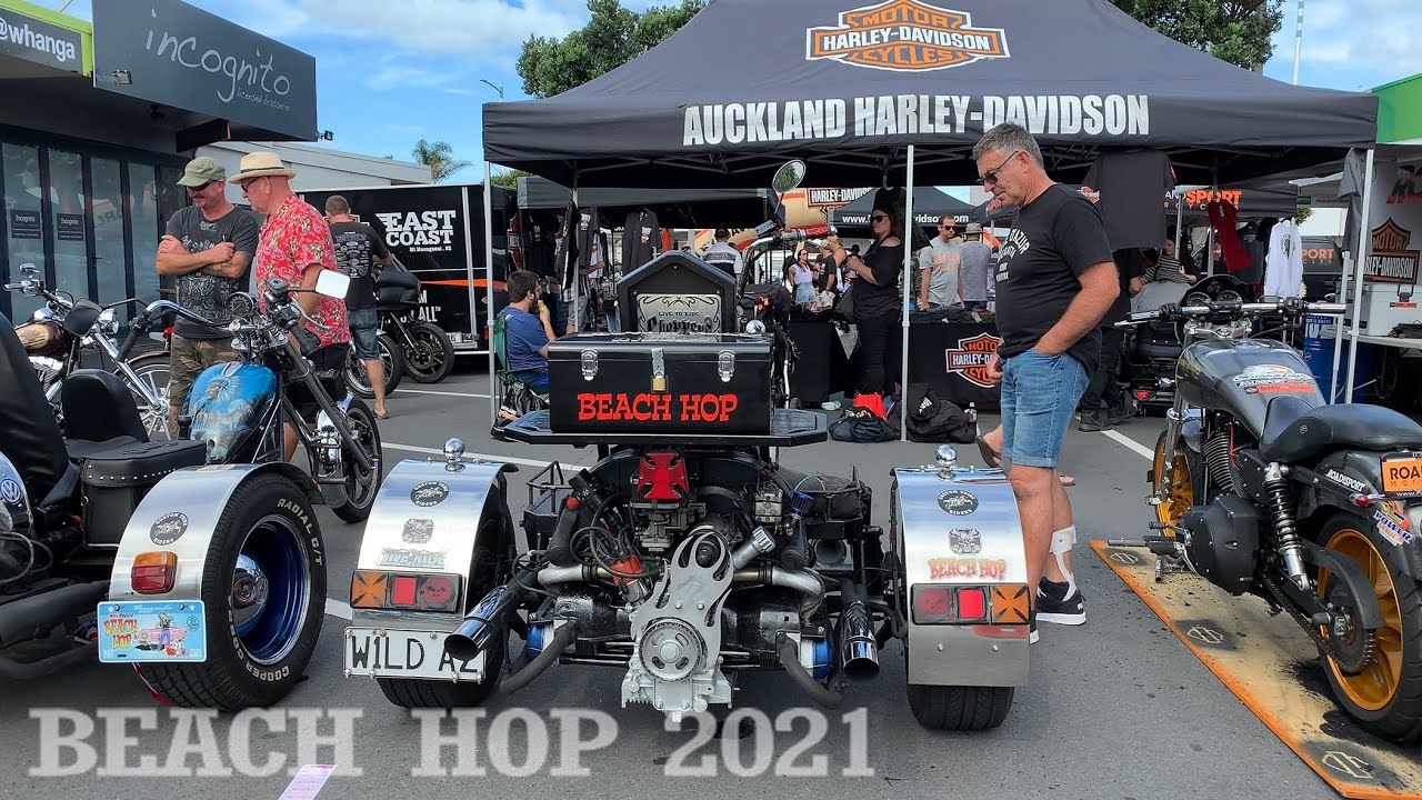 BEACH HOP 2021 (Car Show - Day 4 of 5) HARLEY DAVIDSON MOTOR CYCLE SHOW ...