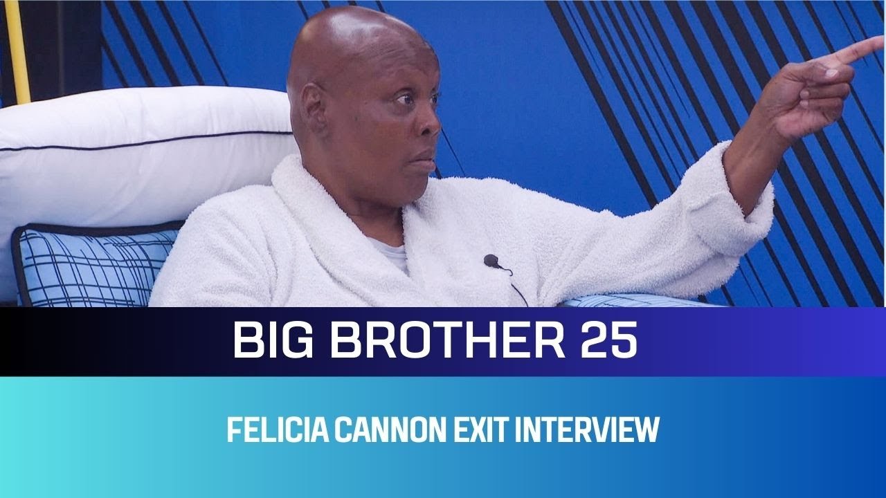Big Brother 25 - Felicia Cannon Exit Interview - YouTube