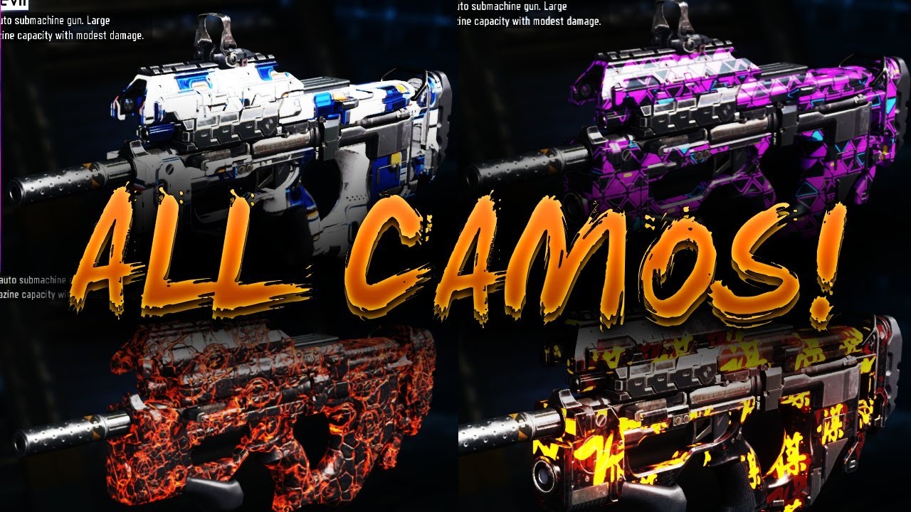 ALL NEW EPIC & LEGENDARY WEAPON CAMOS In Black Ops 3 - BO3 EPIC " BEST ...