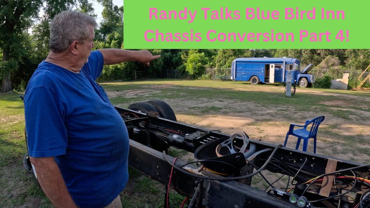 Randys Blue Bird Inn chassis conversion part 4 - YouTube