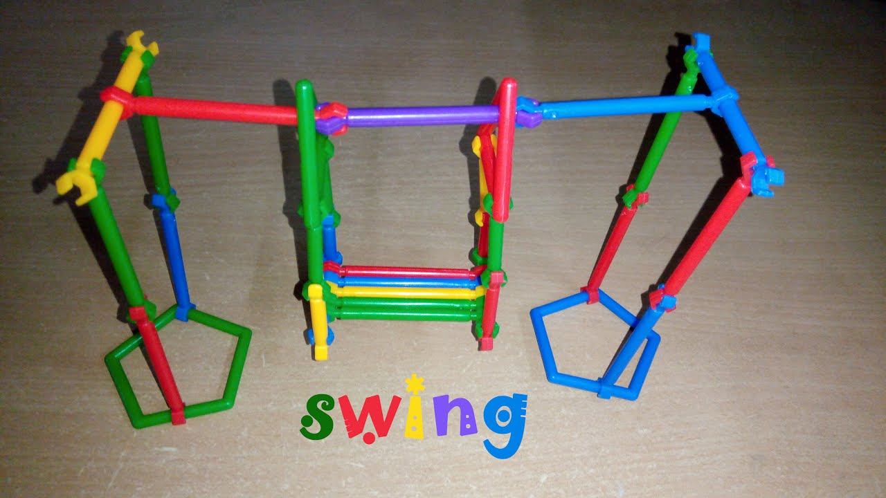 swing | stick blocks| DIY - YouTube