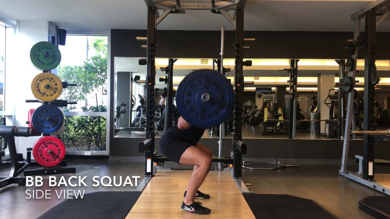 BB Back Squat - YouTube