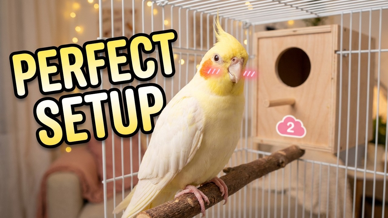 🏠 Setting Up the Perfect Breeding Environment for Cockatiels - YouTube
