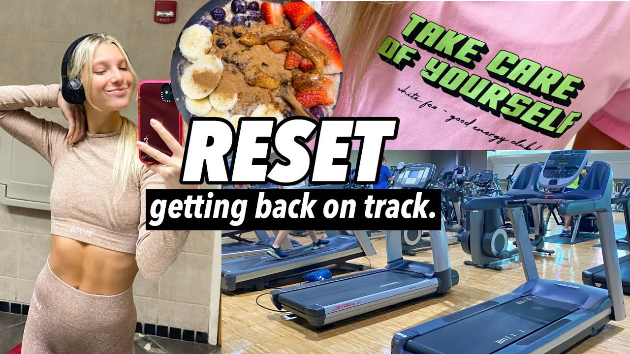 GETTING BACK ON TRACK | working out, studying, class, and more! - YouTube