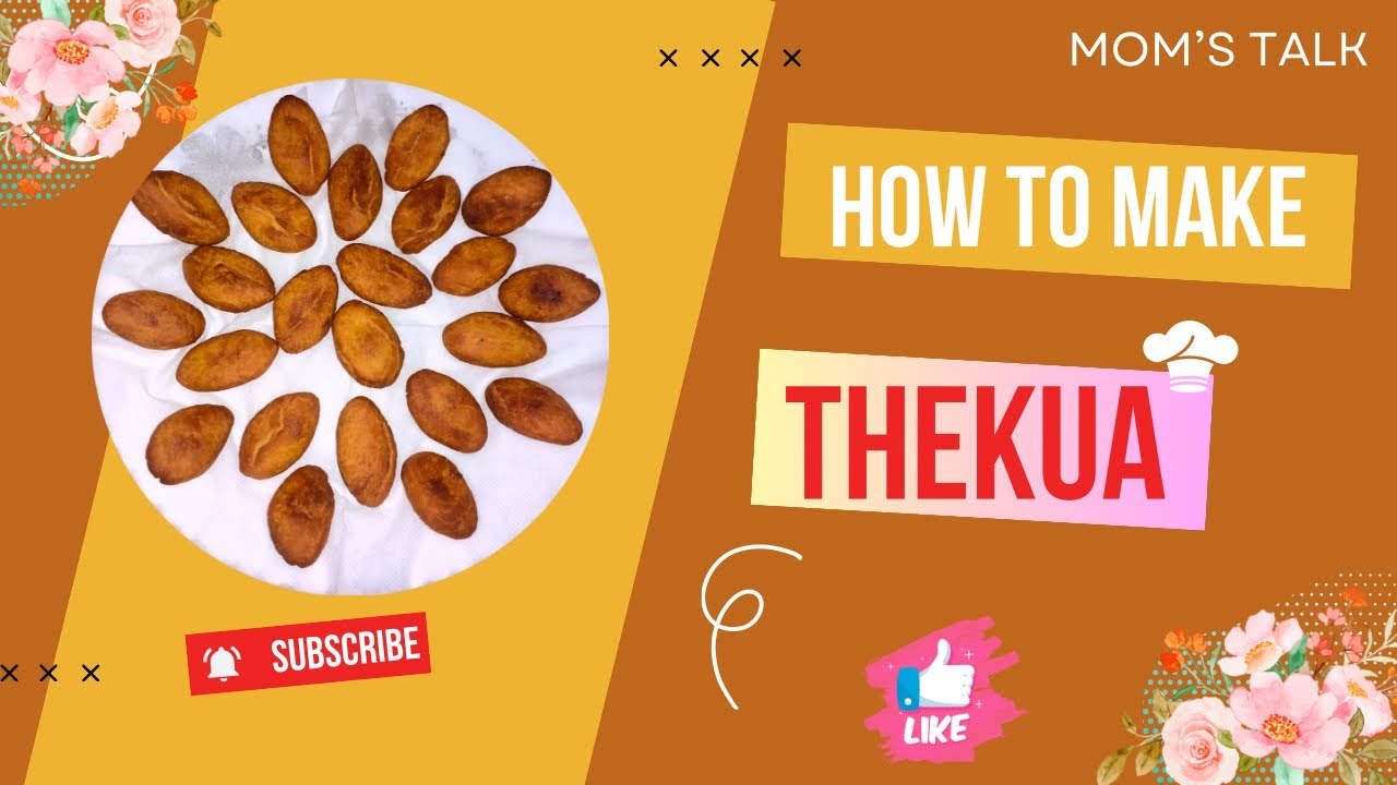 Delicious Thekua Recipe | How to make Thekua | Easy steps | @Moms_Talk ...
