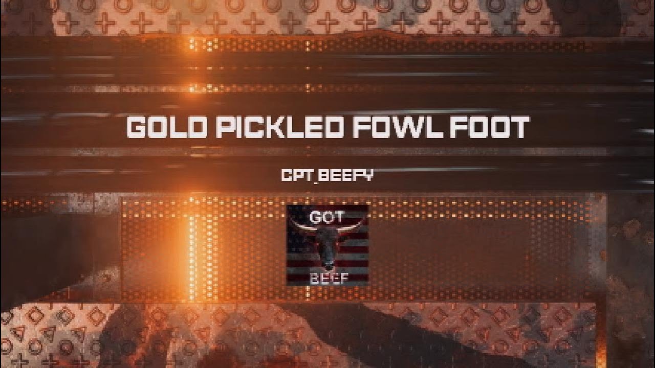 Elden Ring - Gold Pickled Fowl Foot - YouTube