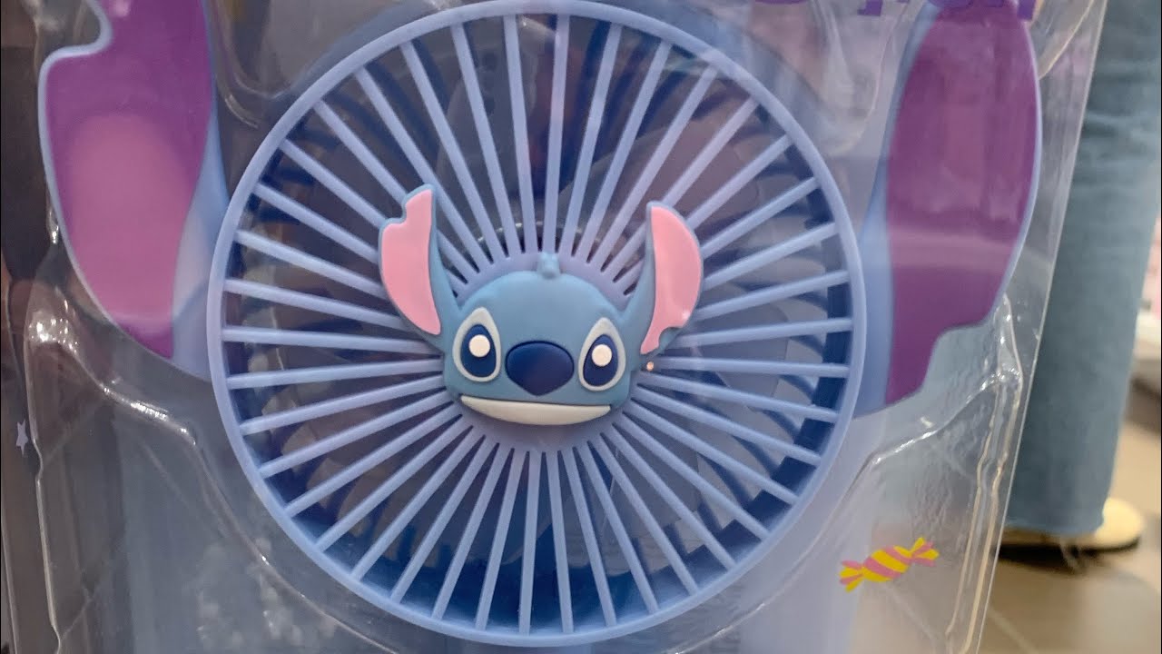 I GOT A STICH FAN!!!!! - YouTube