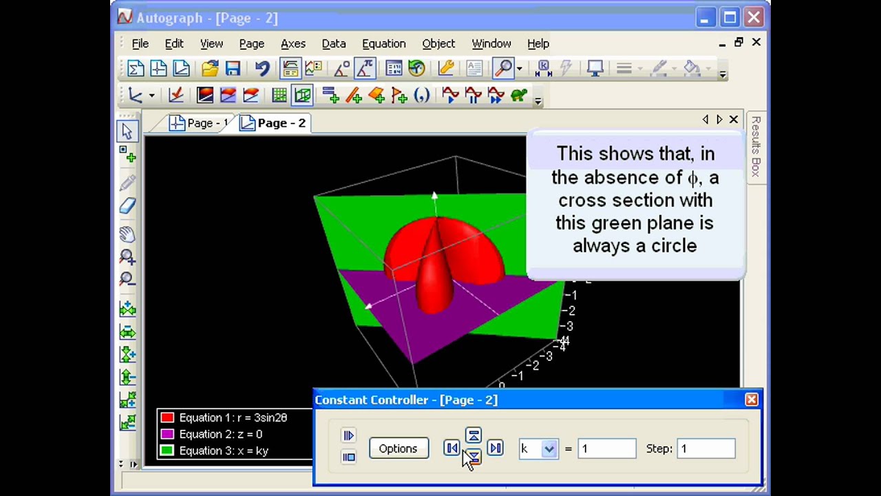 Autograph Advanced 3D Math Spherical Polar Coordinates 1080p - YouTube