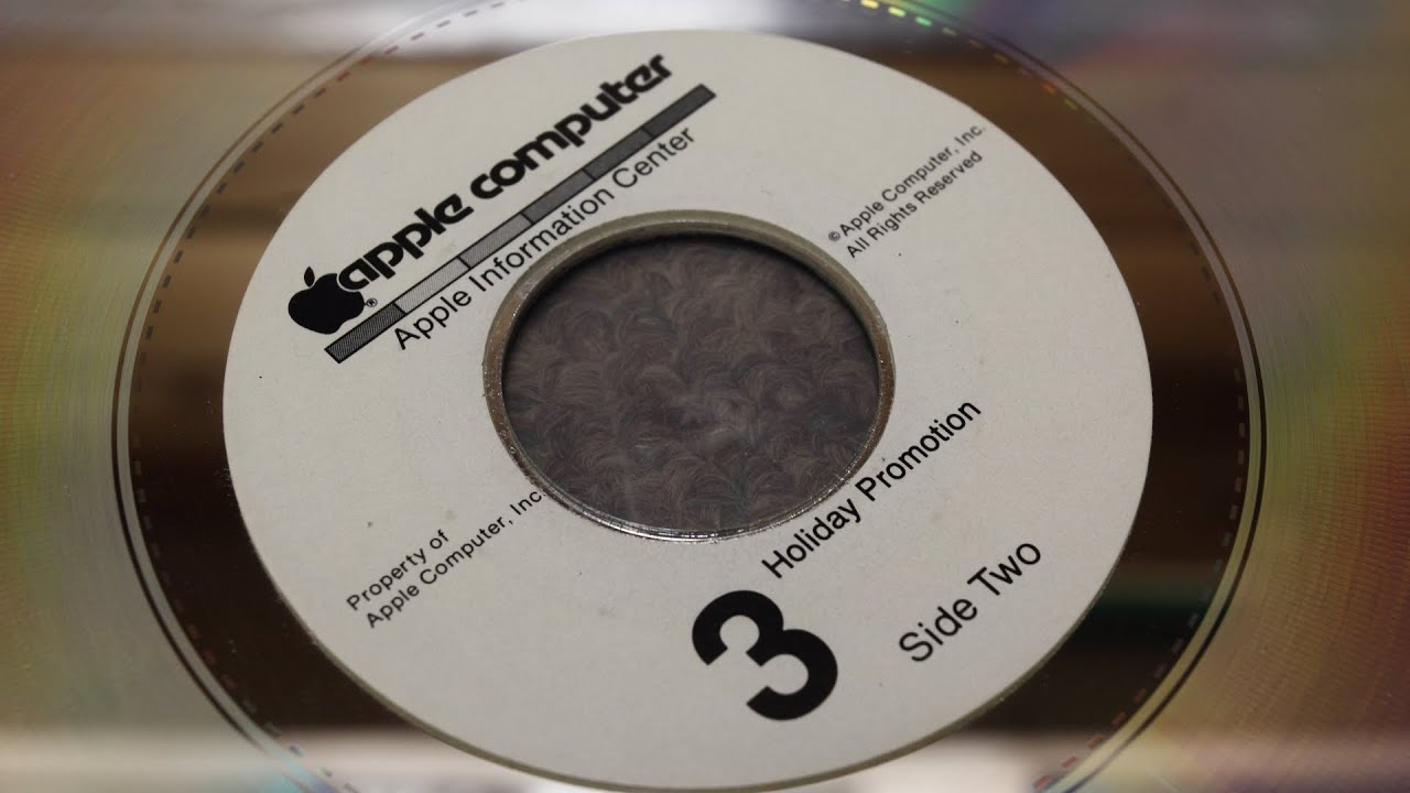 Apple Information Center Interactive Laserdisc - Side 2: Holiday ...