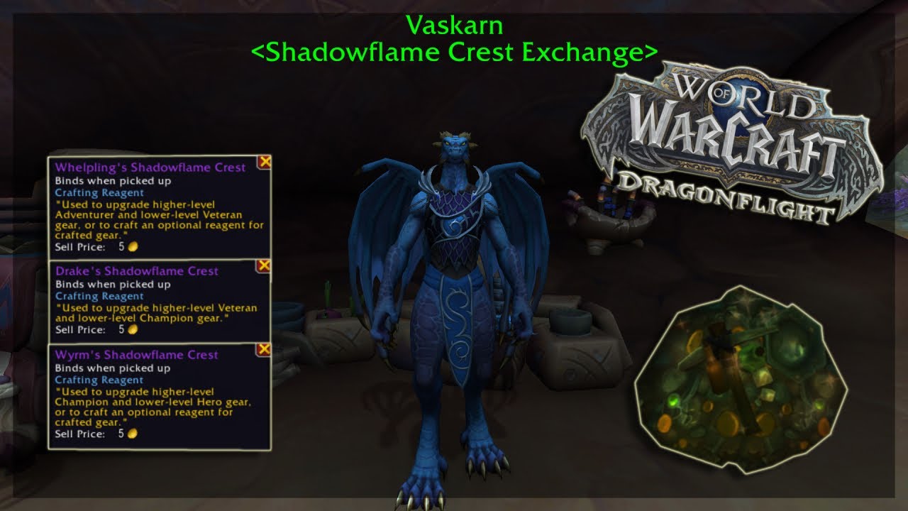 WoW Farm How To Get Shadow Flame Crest's, Trader Location, Smelly Trash ...