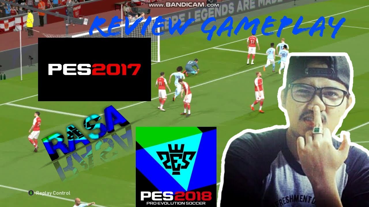 Pes 2017 RASA PES 2018 !!! full gameplay review - YouTube