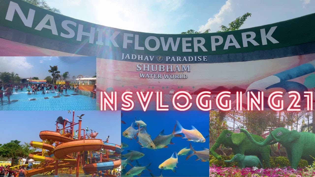 Shubham Waterworld/park | Nashik Flower Park | #2023 | @comi_jar - YouTube