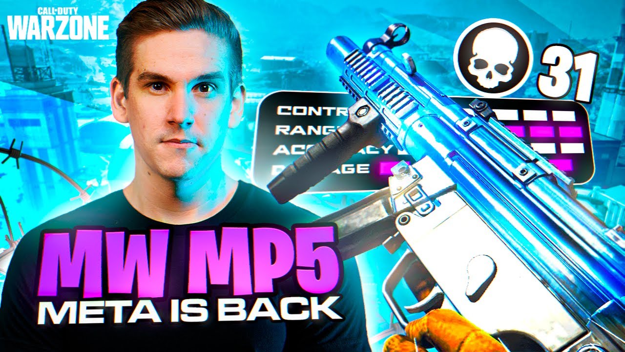 THE MW MP5 META IS BACK!! 31 KILL *UNSTOPPABLE* SETUP! (WARZONE) - YouTube