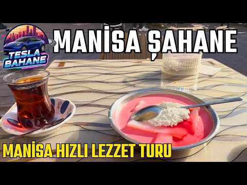 TESLA BAHANE MANİSA ŞAHANE | Hızlı Manisa Lezzet Turu | #TeslaBahane