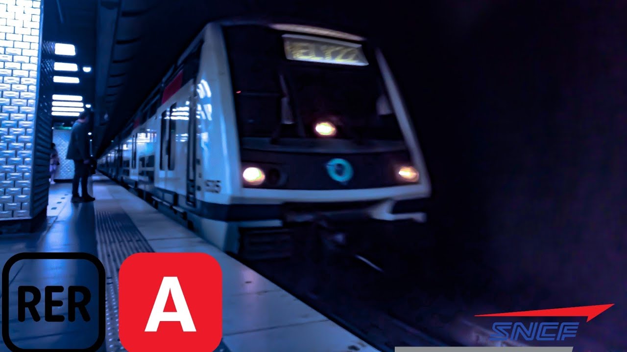 [Paris] RER A Départ d'un MI2N Alteo à Chatelet Les Halles Mission ...