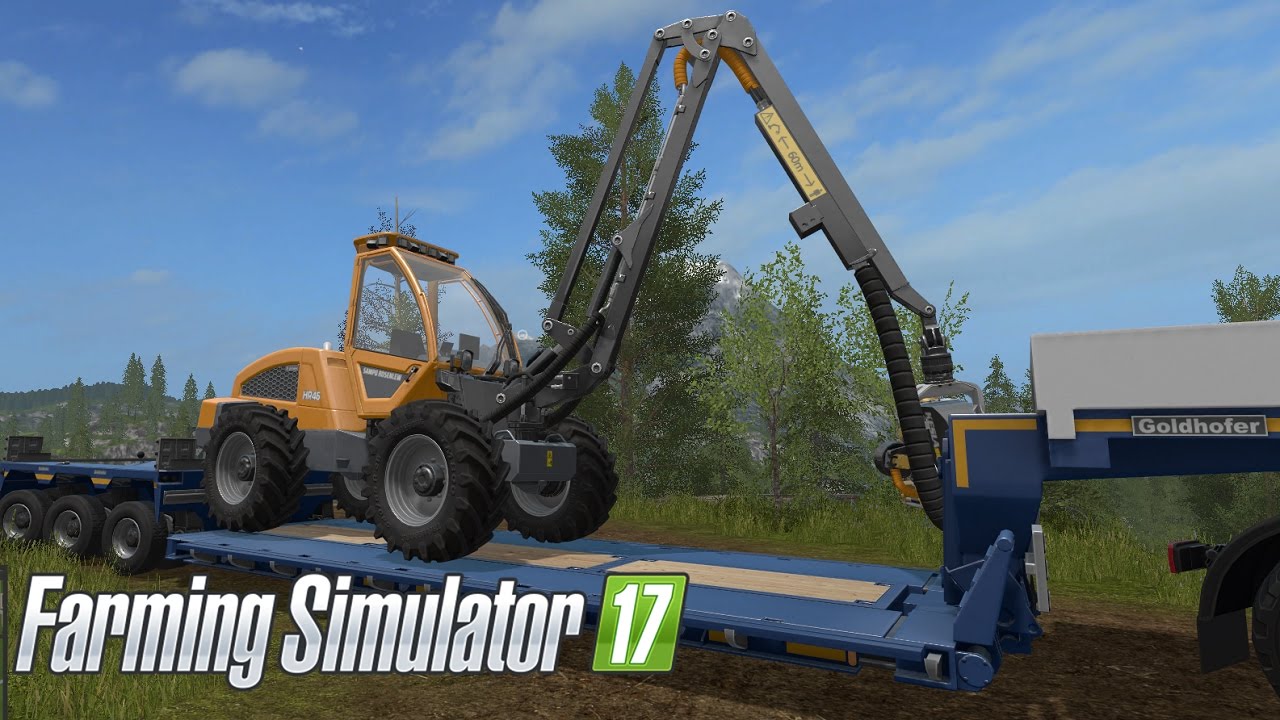 Farming Simulator 17 - Forestry Sampo Rosenlew HR46X & STIHL Chainsaw ...
