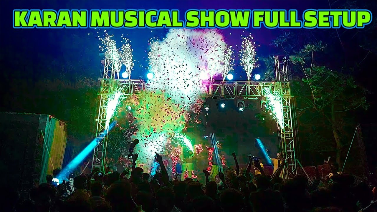 🔥KARAN MUSICAL SHOW RANDA🔥|FULL SETUP |AT निंबापुर VILLAGE ...
